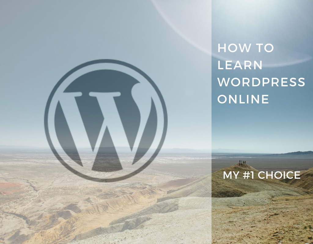 How To Learn WordPress Online My 1 Choice The RV CEO
